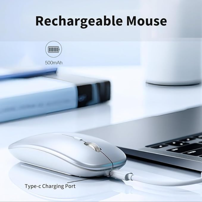 Offbeat Dash Pro, Wireless Dual Bluetooth Mouse for Windows, IOS ...