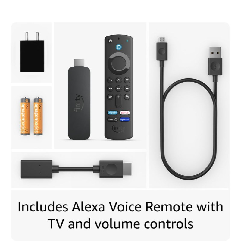 Amazon 840268933531 Fire TV Stick 4K streaming device, ultra-cinematic ...